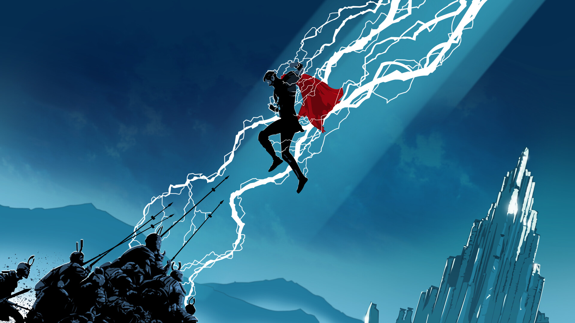 ArtStation - Thor Vector Art
