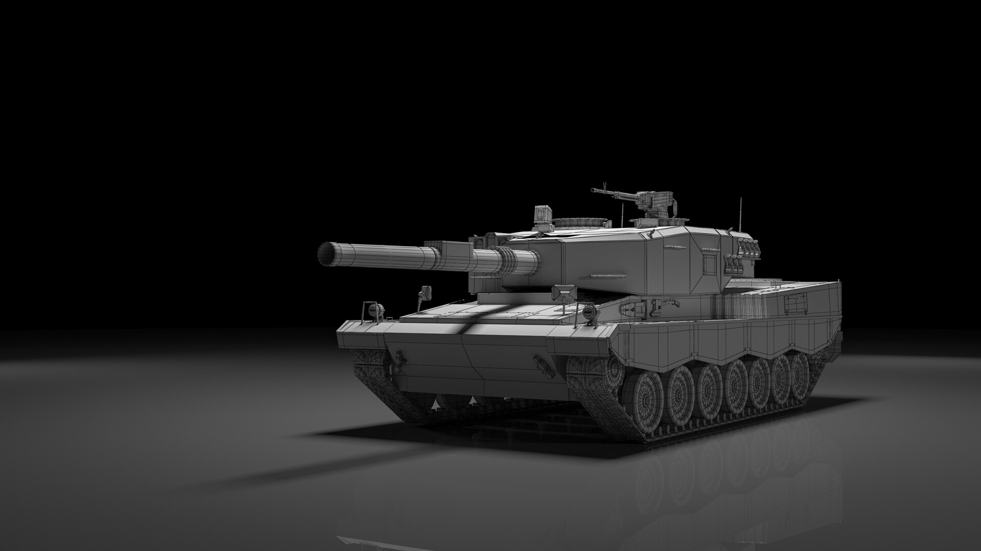 ArtStation - 3D Tank Model