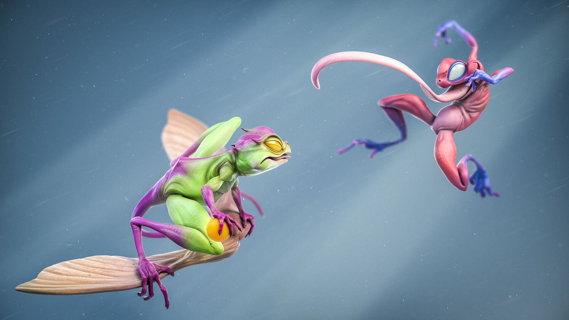 ArtStation - Green Froglin