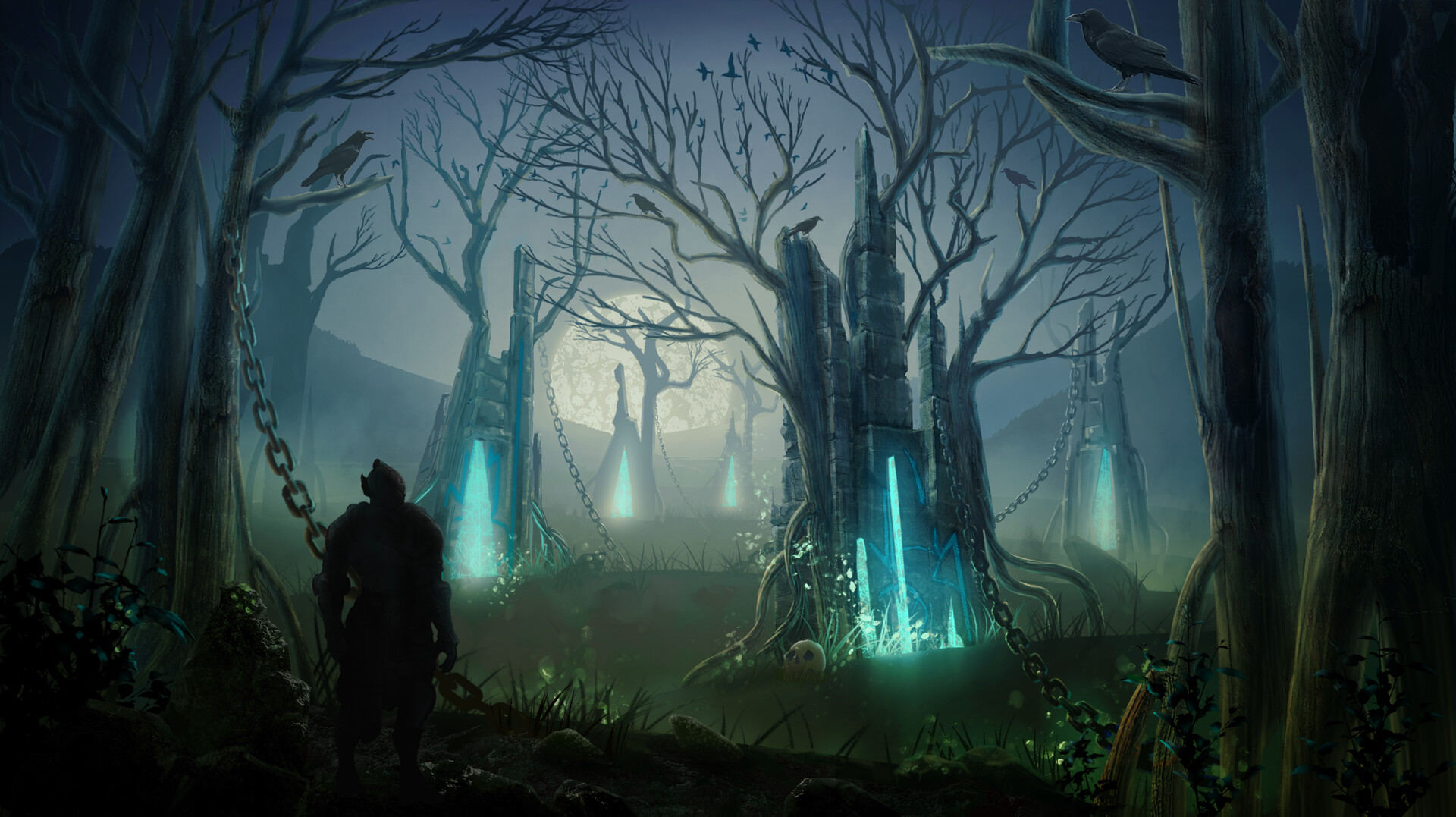 ArtStation - Moon Night