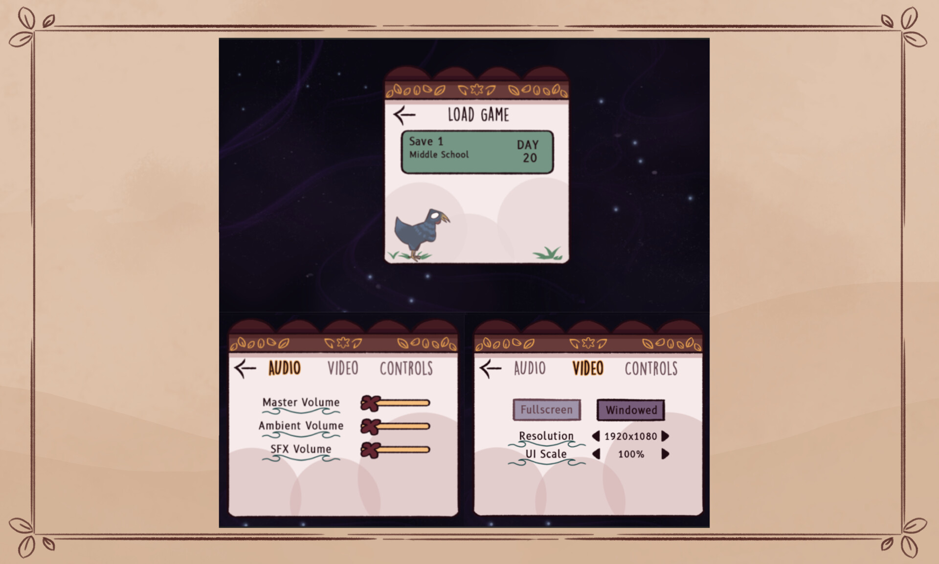 Cristiana Béjinha - Antacia's Mythical Academy - User Interface