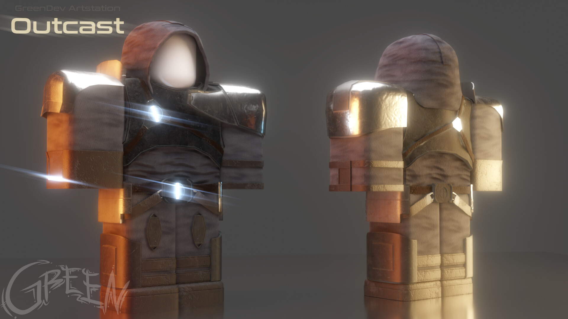 ArtStation - Outcast 3d model