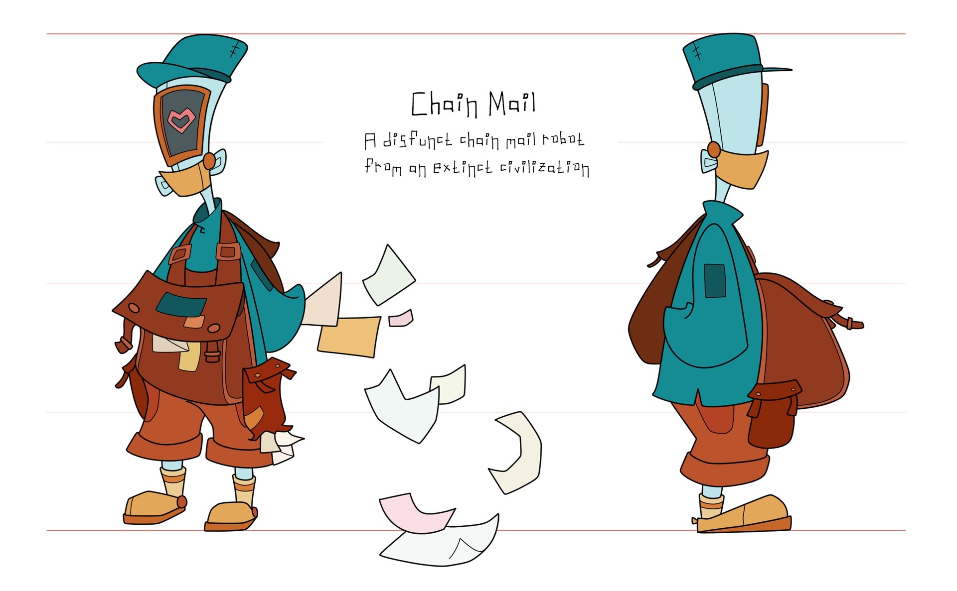 ArtStation - Chain Mail - Model Sheet