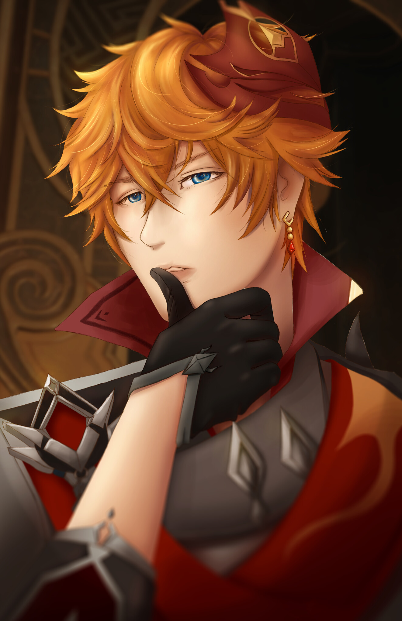 ArtStation - [Genshin Impact] Childe - in the Golden House