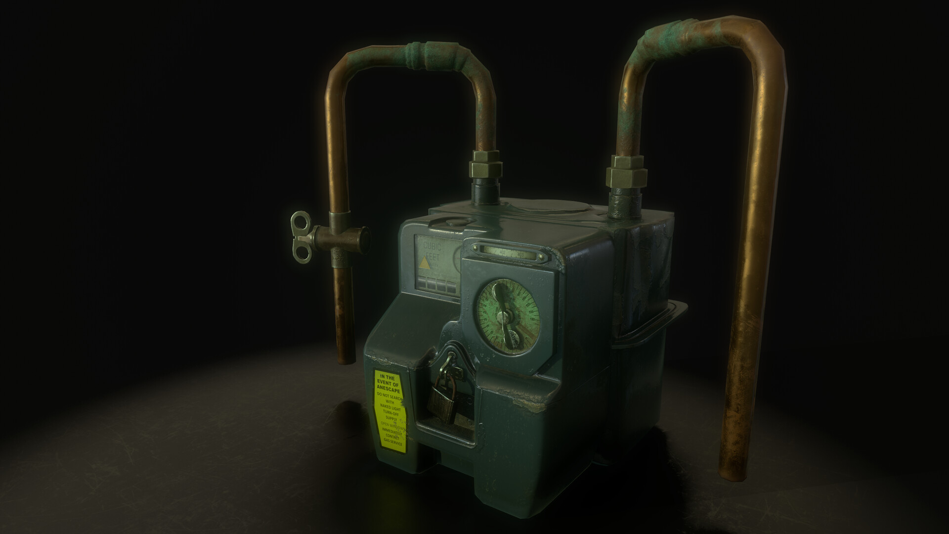 ArtStation - Gas meter