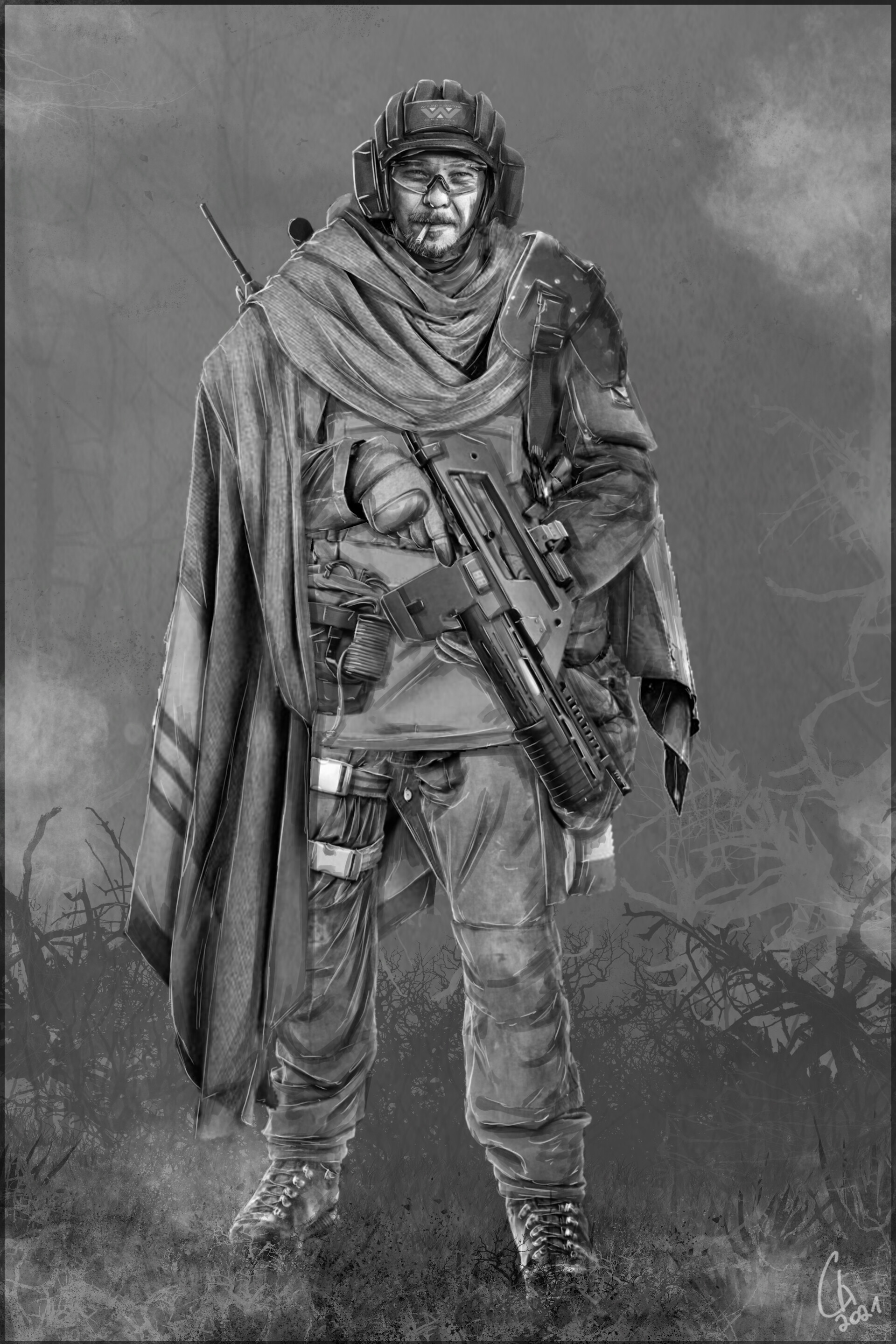 ArtStation - Alien : Colonial Marine - Weyland-Yutani