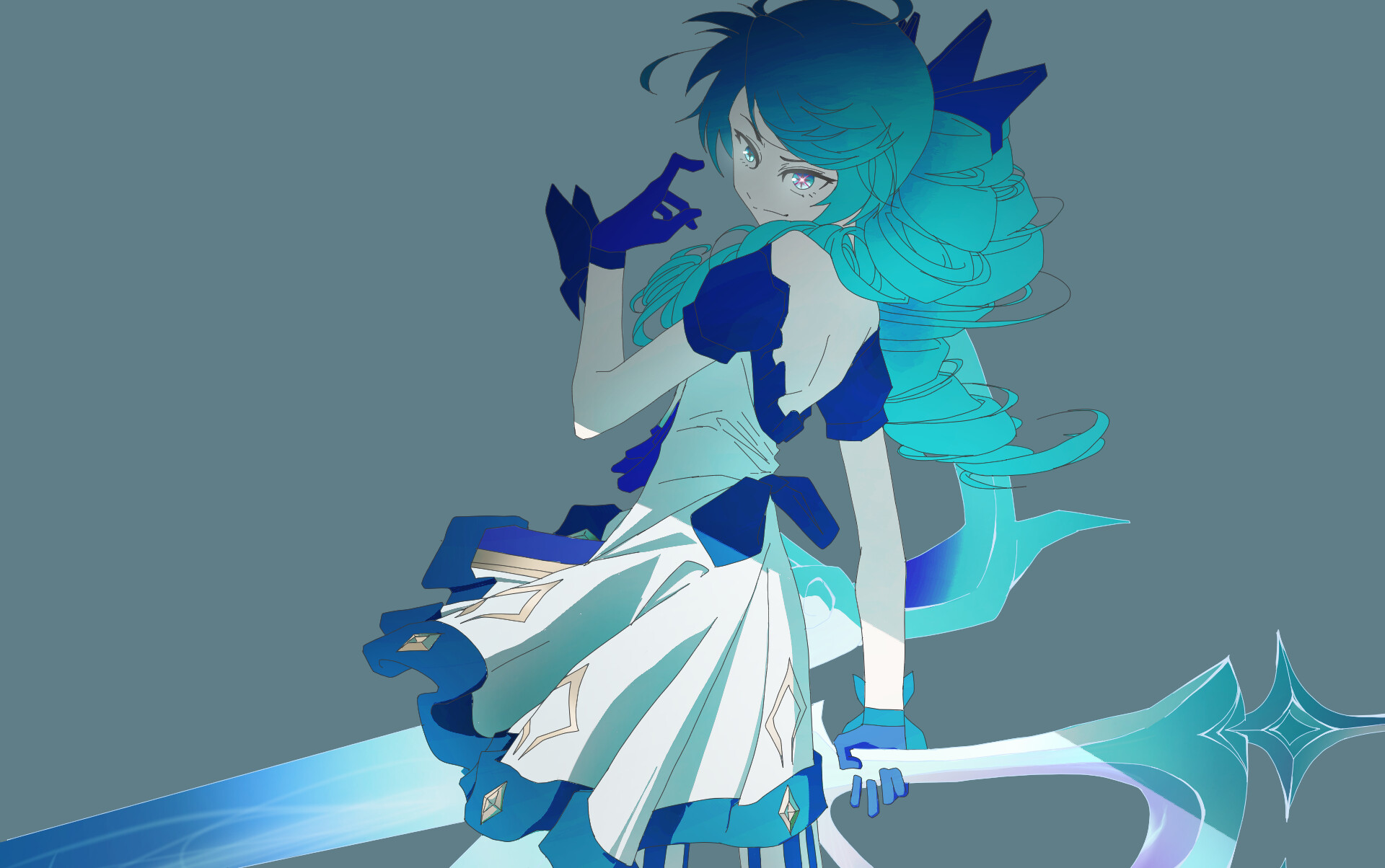 ArtStation - gwen (league of legend) fanart