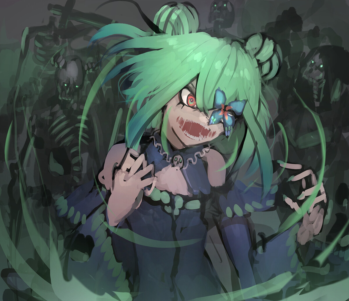 ArtStation - Necromancy is a magic about shouting