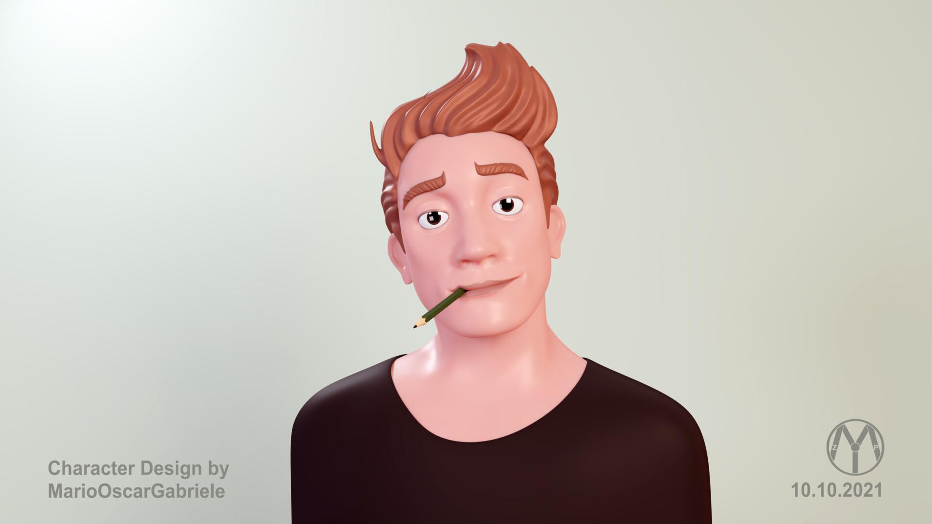 ArtStation - 3D Character Modeling Practice (October 10th 2021)