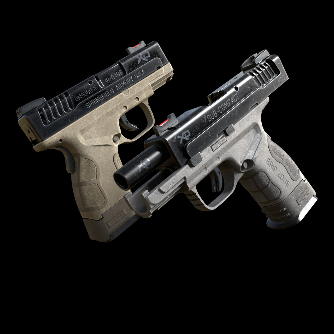 ArtStation - XD.MOD 2 COMBAT PISTOL