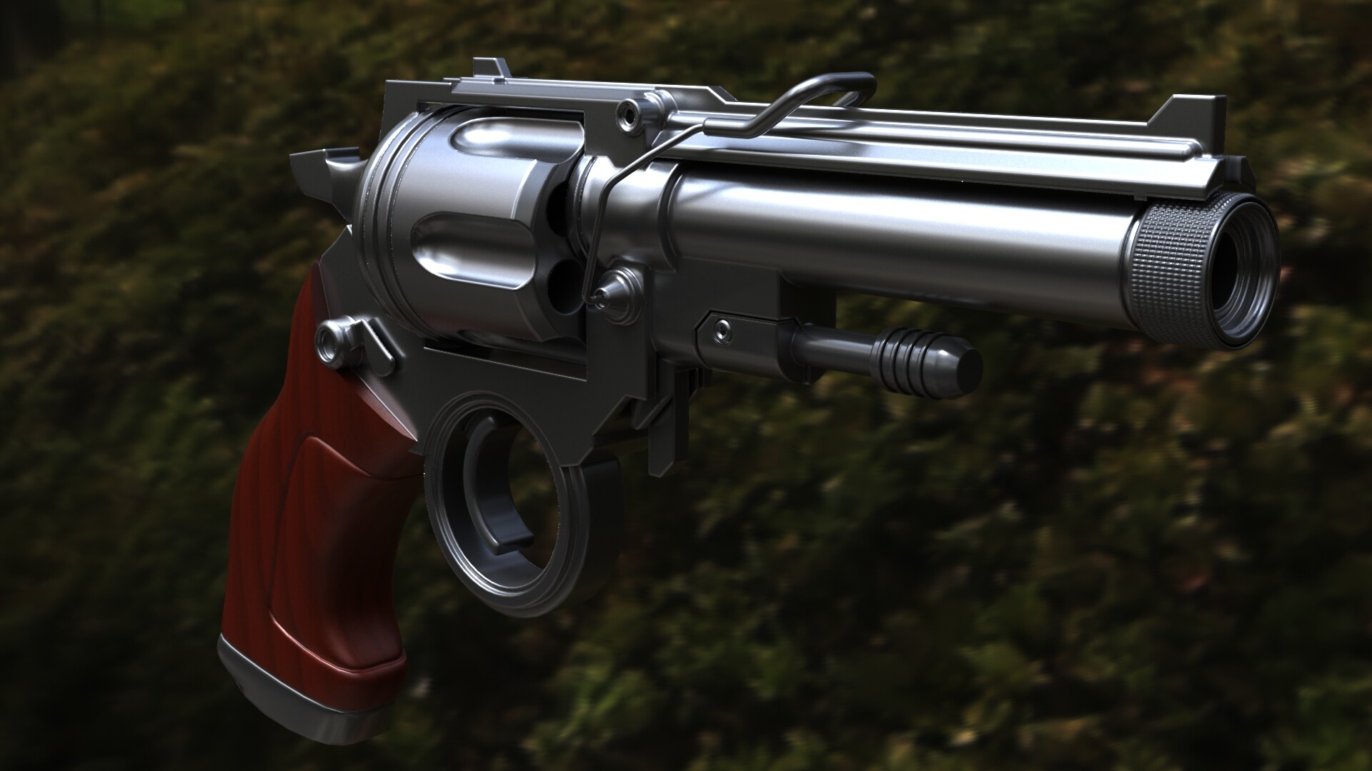 ArtStation - Revolver Gun