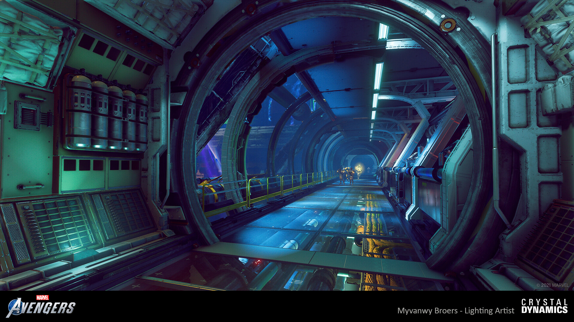 Myvanwy Broers - Marvel's Avengers Cosmic Cube - Lighting - Underwater ...