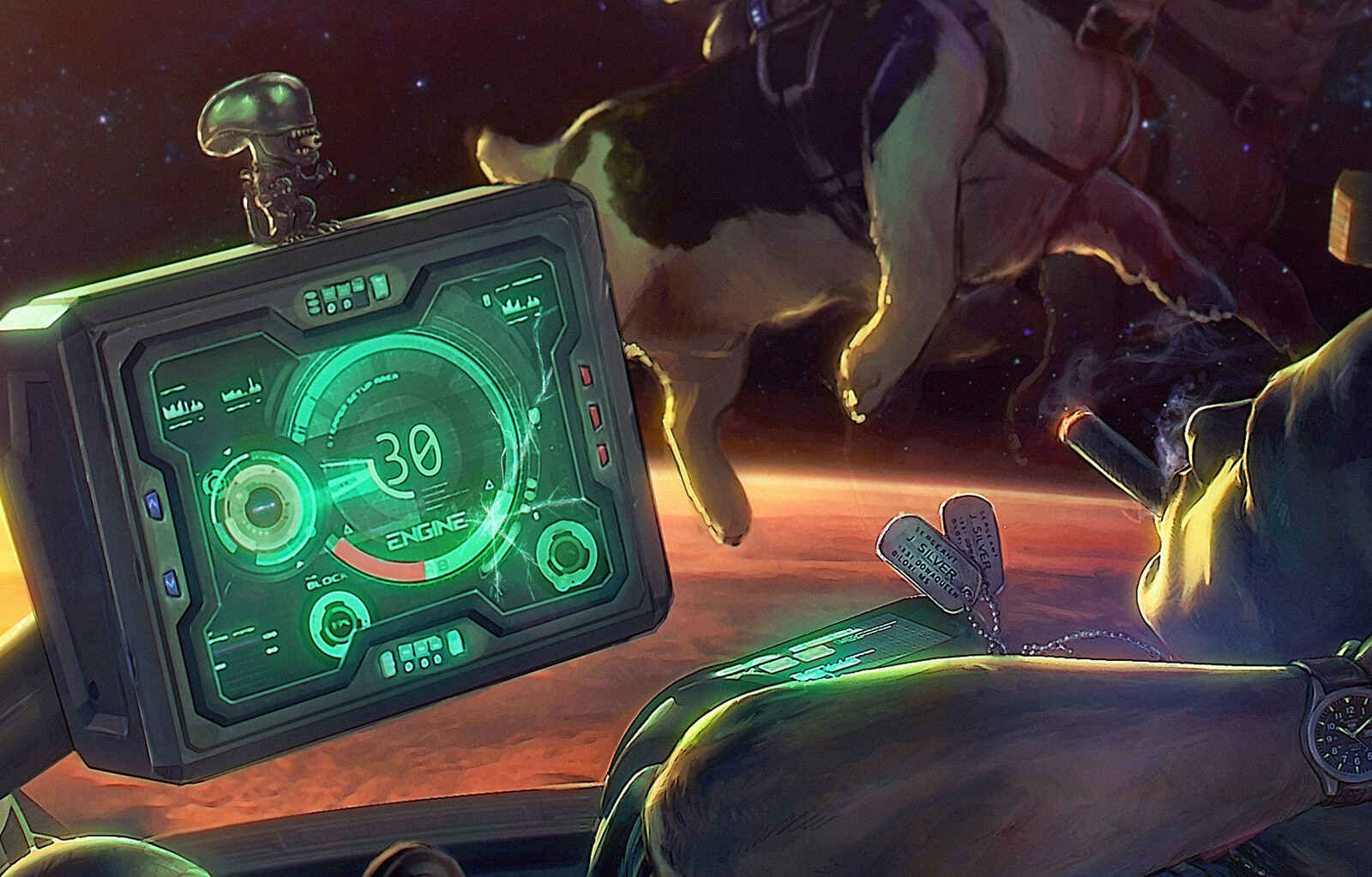 Tiago da Silva - Mars 2077