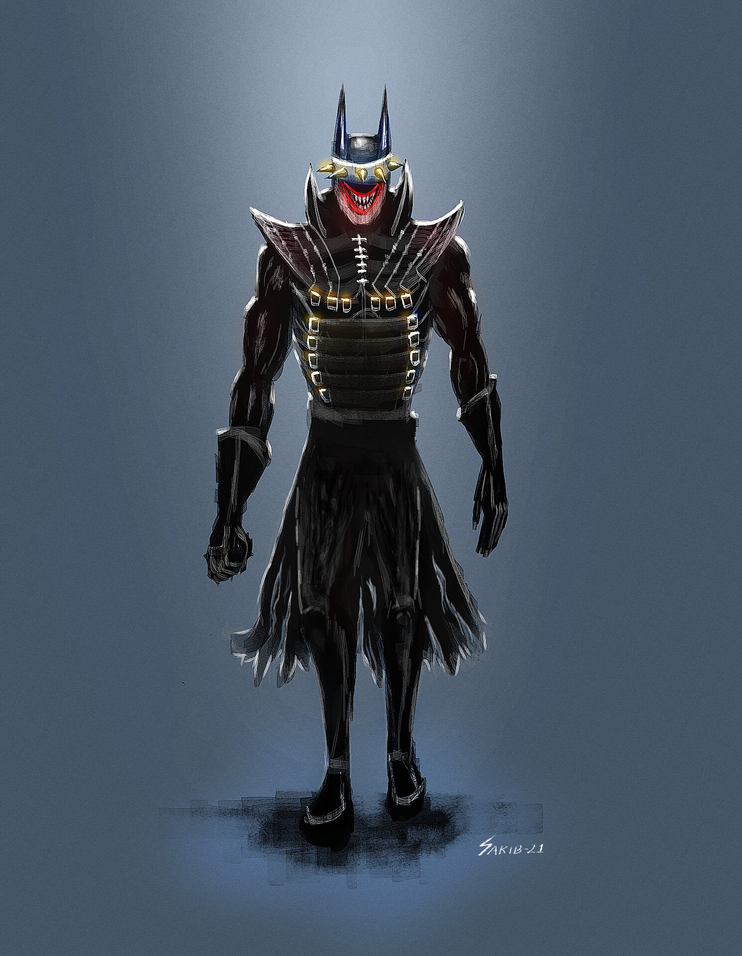 ArtStation - the darkest knight