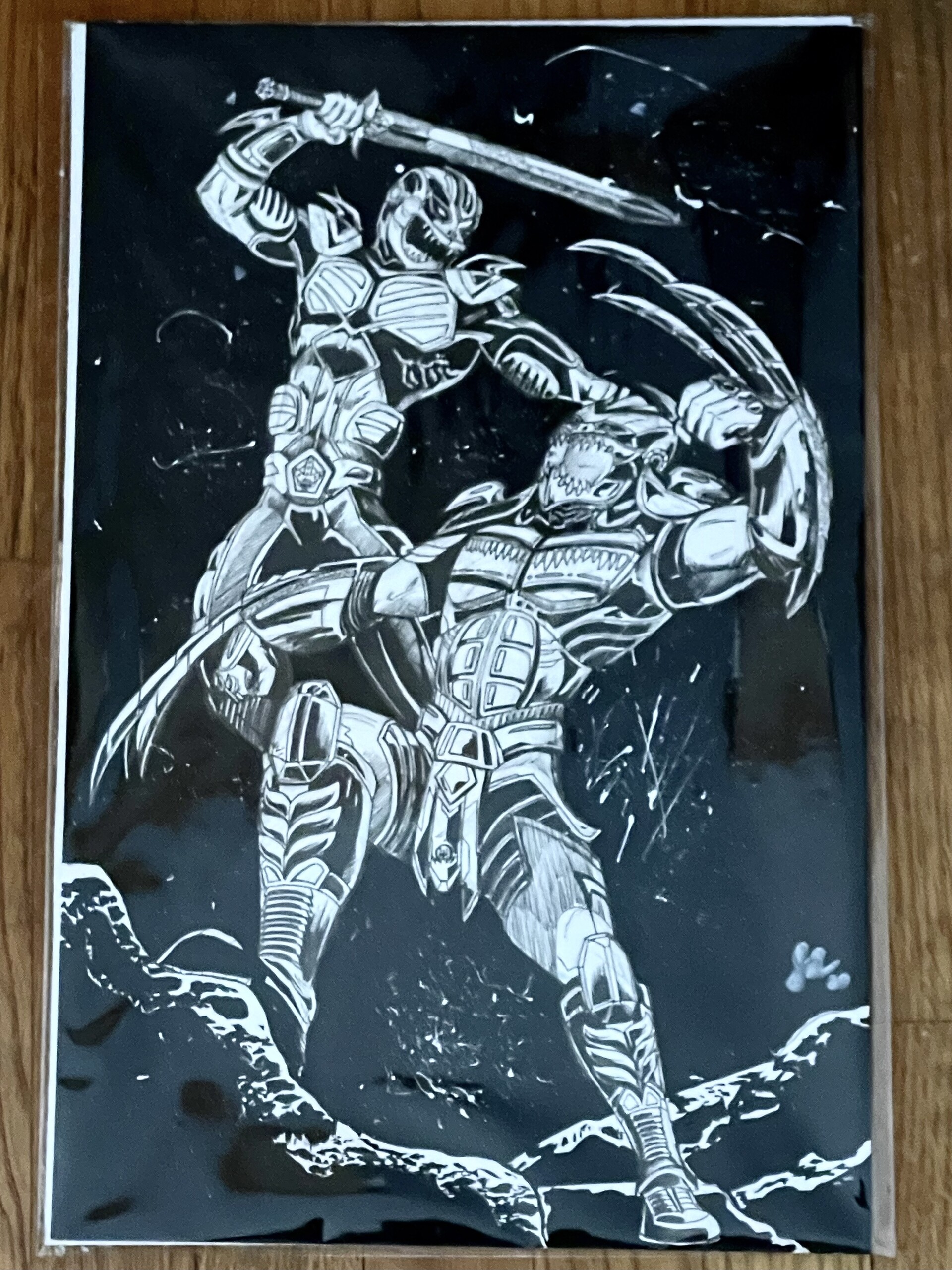 ArtStation - Rex fight