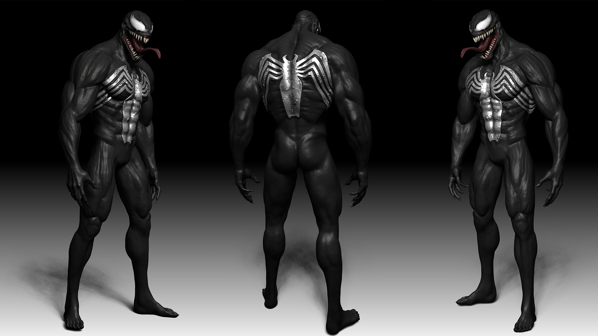 venom render deviantart