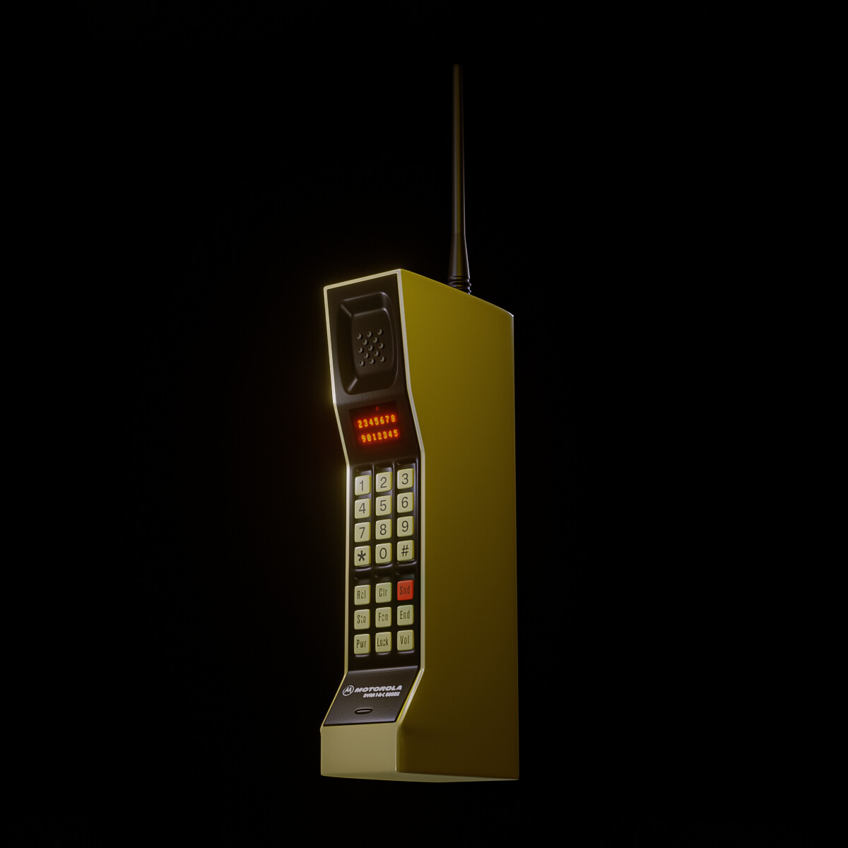 ArtStation - MOTOROLA DYNATAC 8000X DEMO
