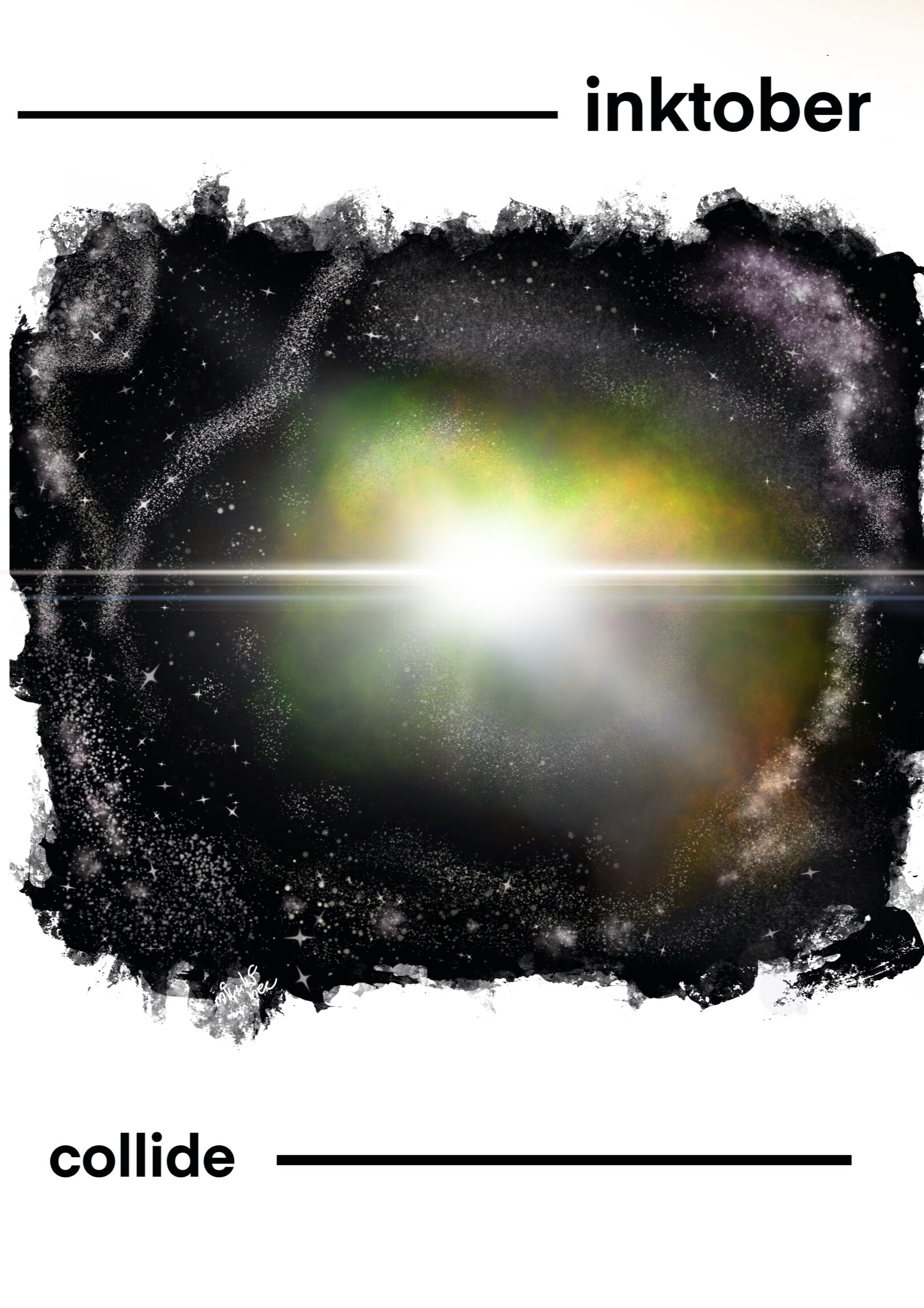 ArtStation - Inktober 2021 - Day 17 - Collide