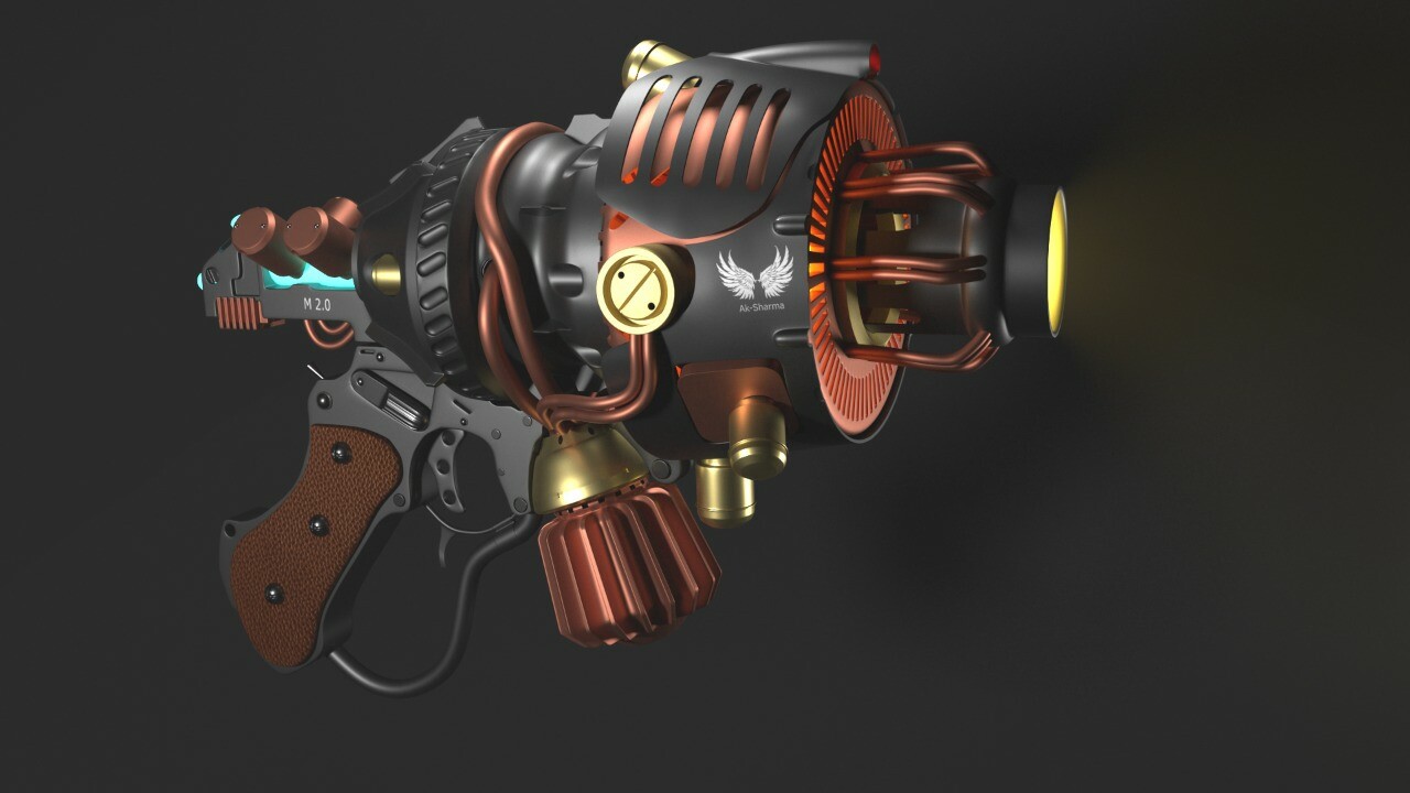ArtStation - power gun
