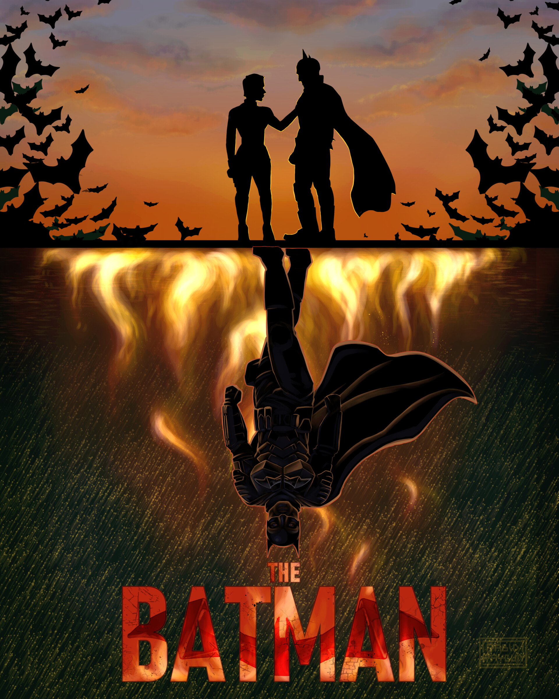 ArtStation - The Batman 2022 - movie poster