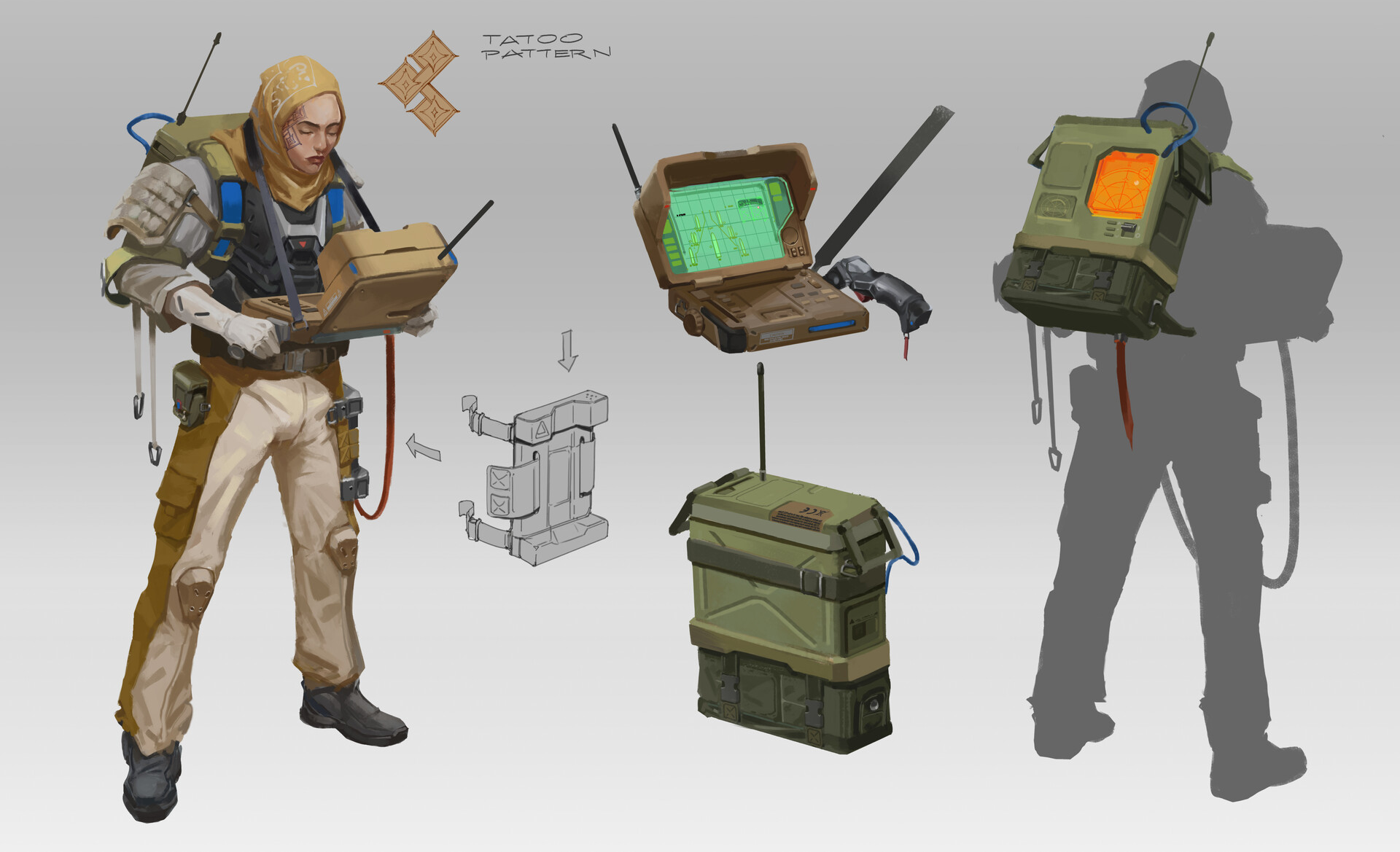 ArtStation - Radio Character