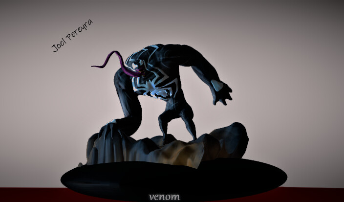 ArtStation - Venom estilo cartoon