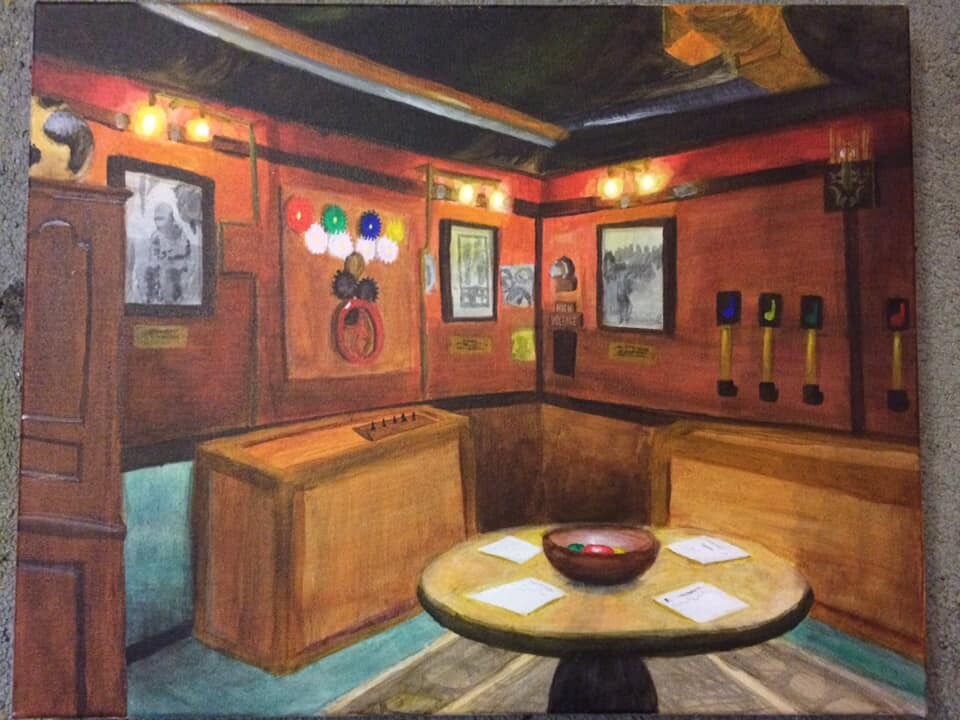 ArtStation - Escape Room Painting