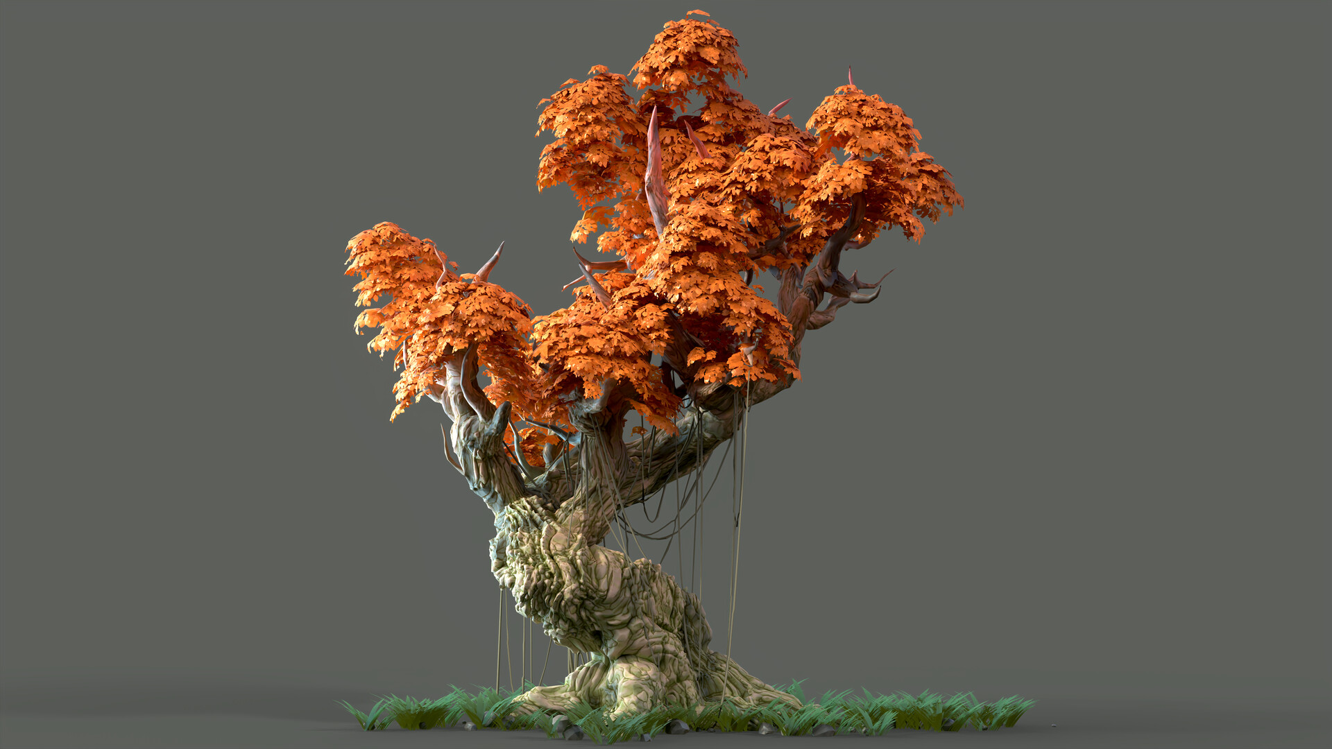 Hugo Beyer - Procedural Stylized Fantasy Tree - Houdini