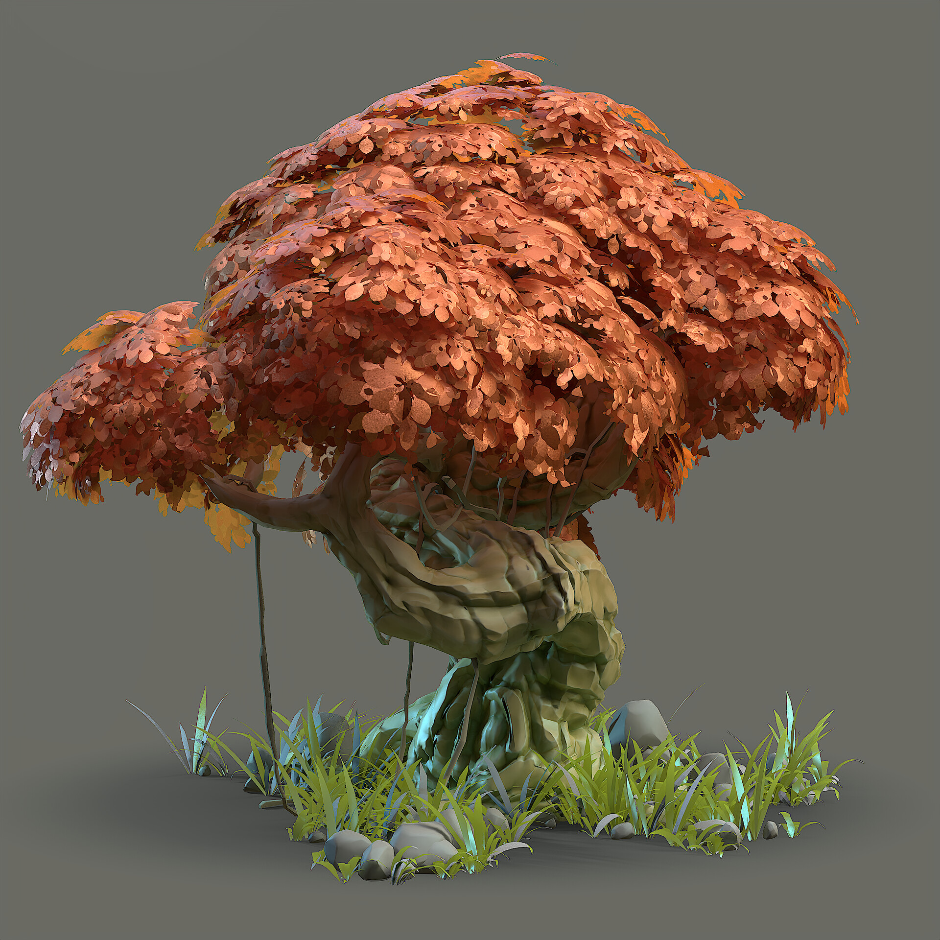 Hugo Beyer - Procedural Stylized Fantasy Tree - Houdini