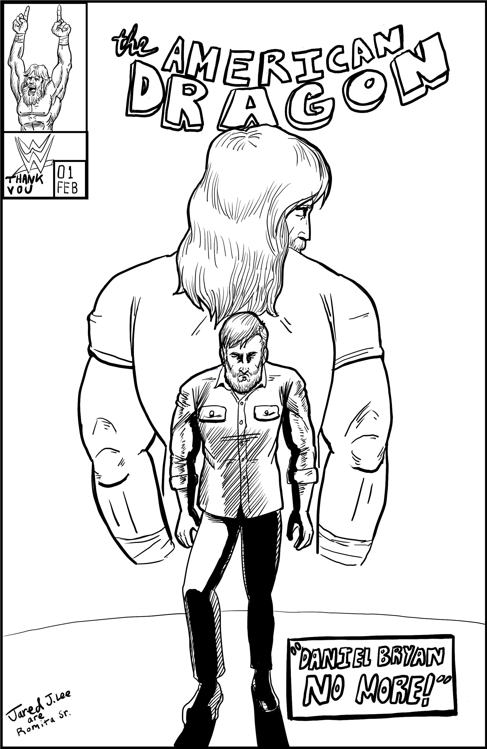 daniel bryan coloring pages