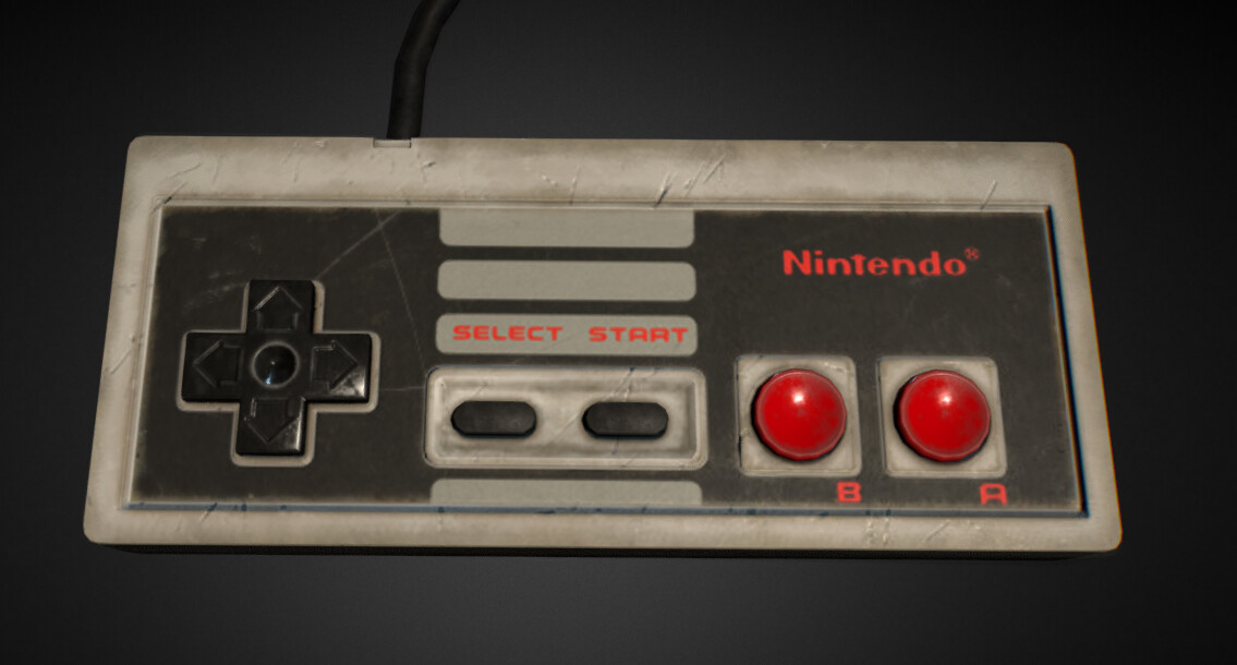 ArtStation - NES Controller