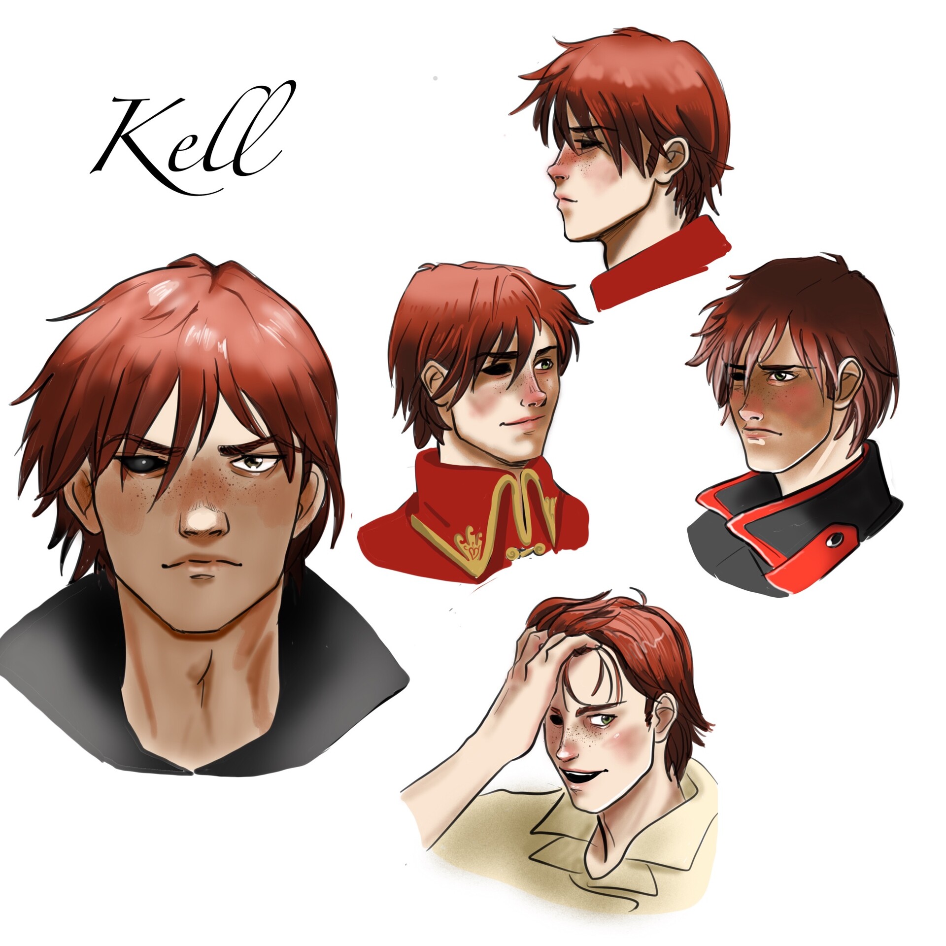 ArtStation - Kell - Character Design