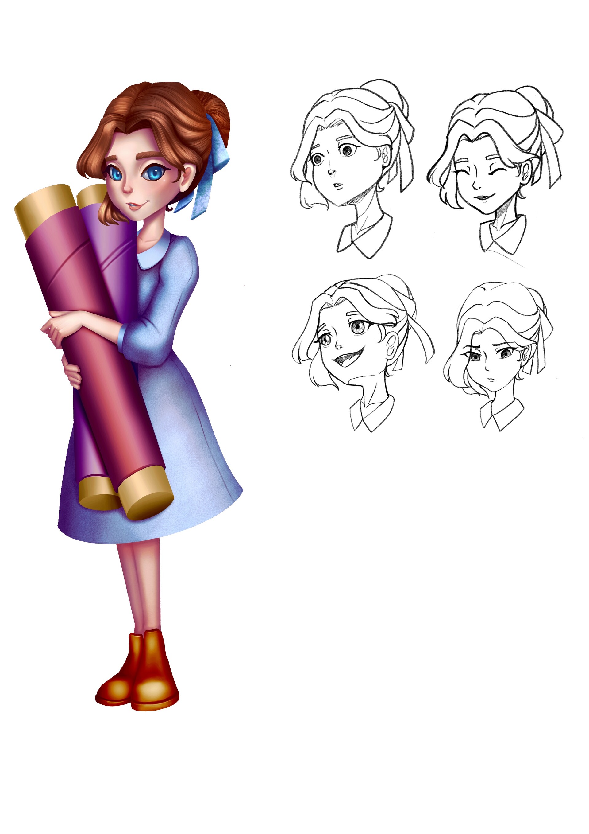 ArtStation - Tailor character design