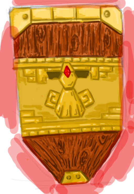 ArtStation - My shield designs for college work