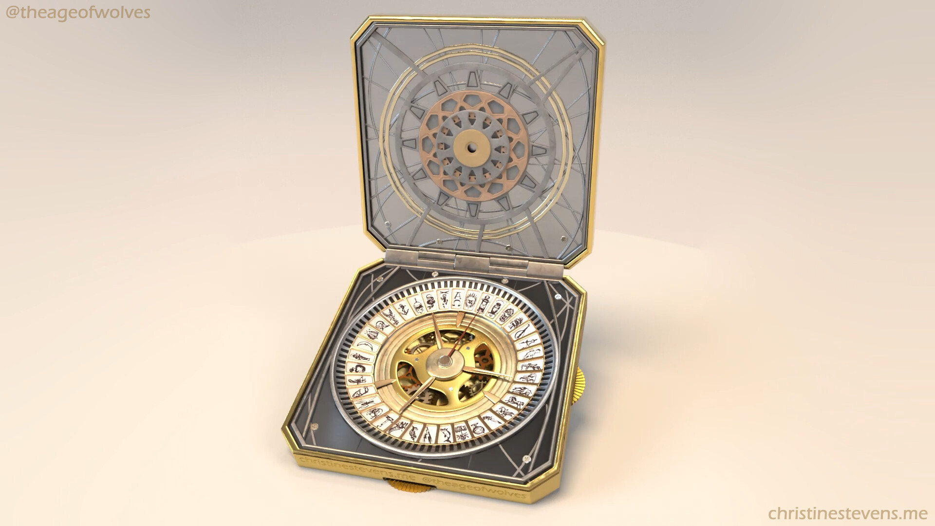 Christine Stevens - Lyra's Alethiometer - His Dark Materials BBC