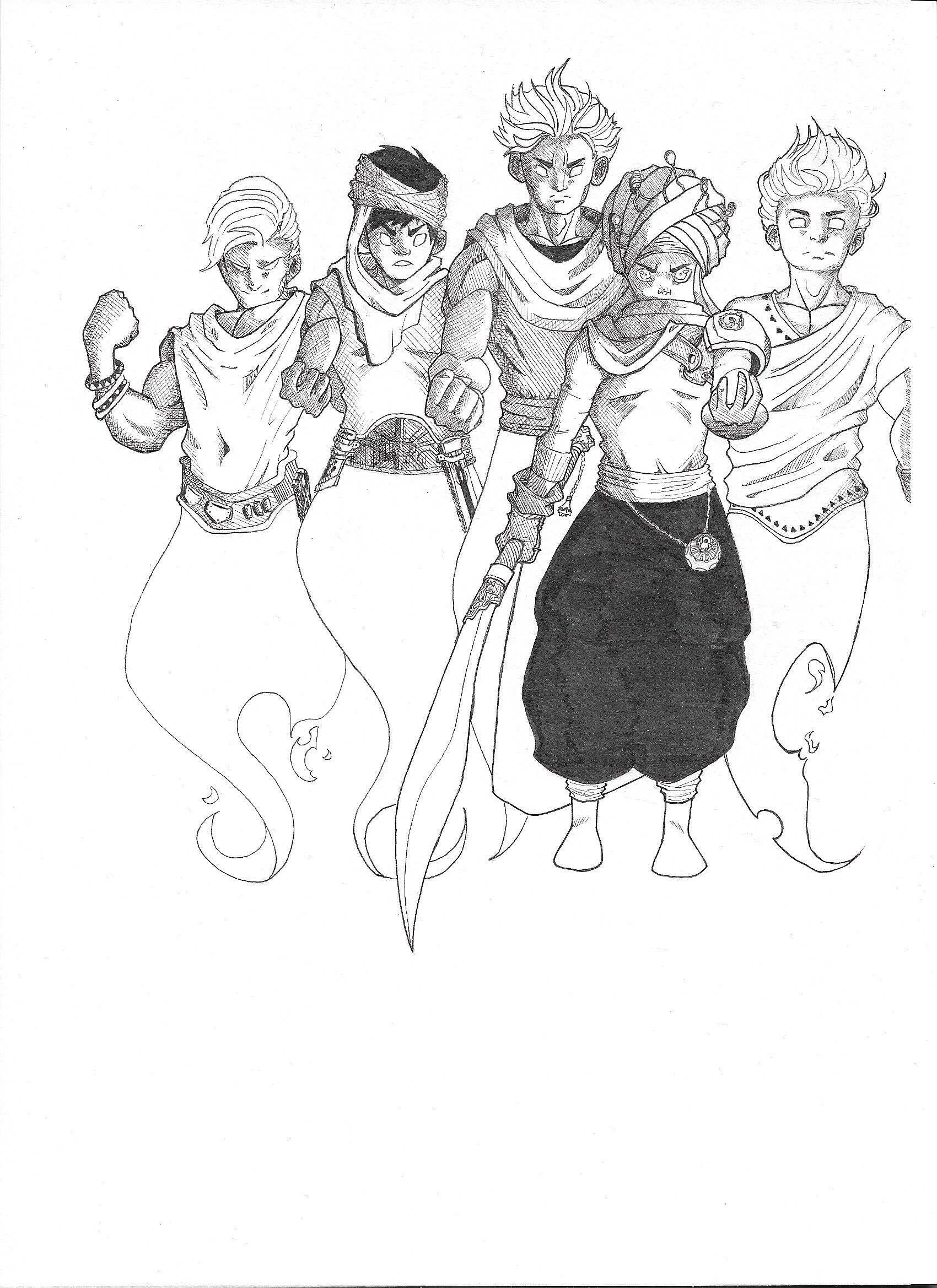 ArtStation - 5 brothers