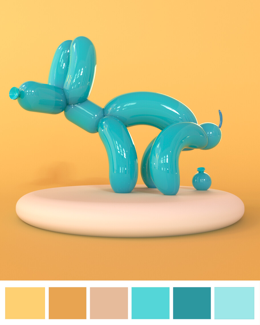 ArtStation - Baloon dog