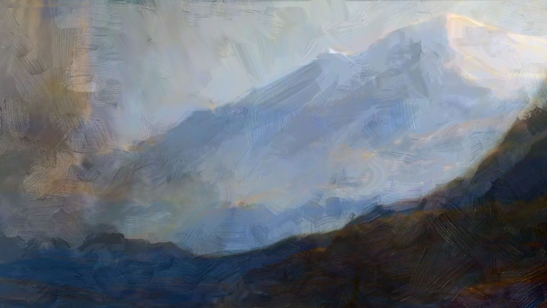 ArtStation - Mountainscape