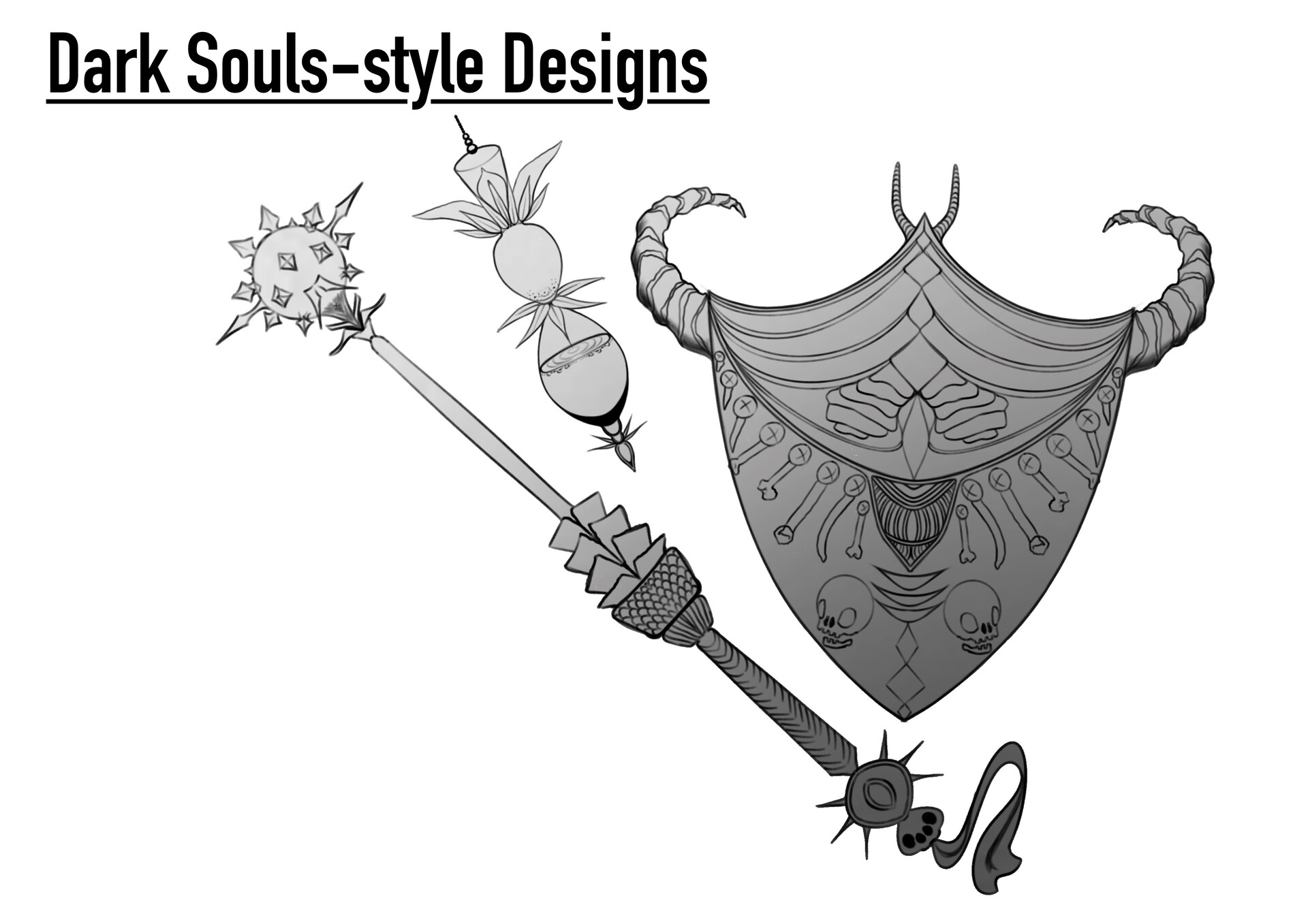 ArtStation - Dark Souls Concept Designs