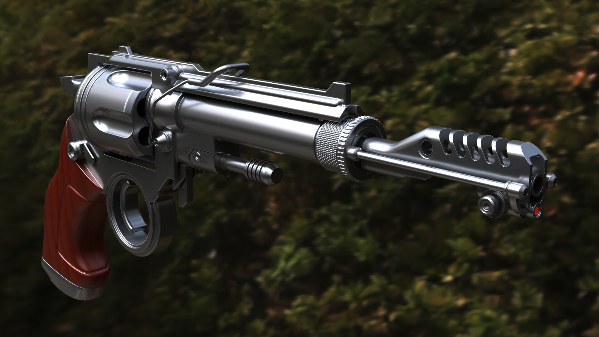 ArtStation - Revolver Gun Suppressor