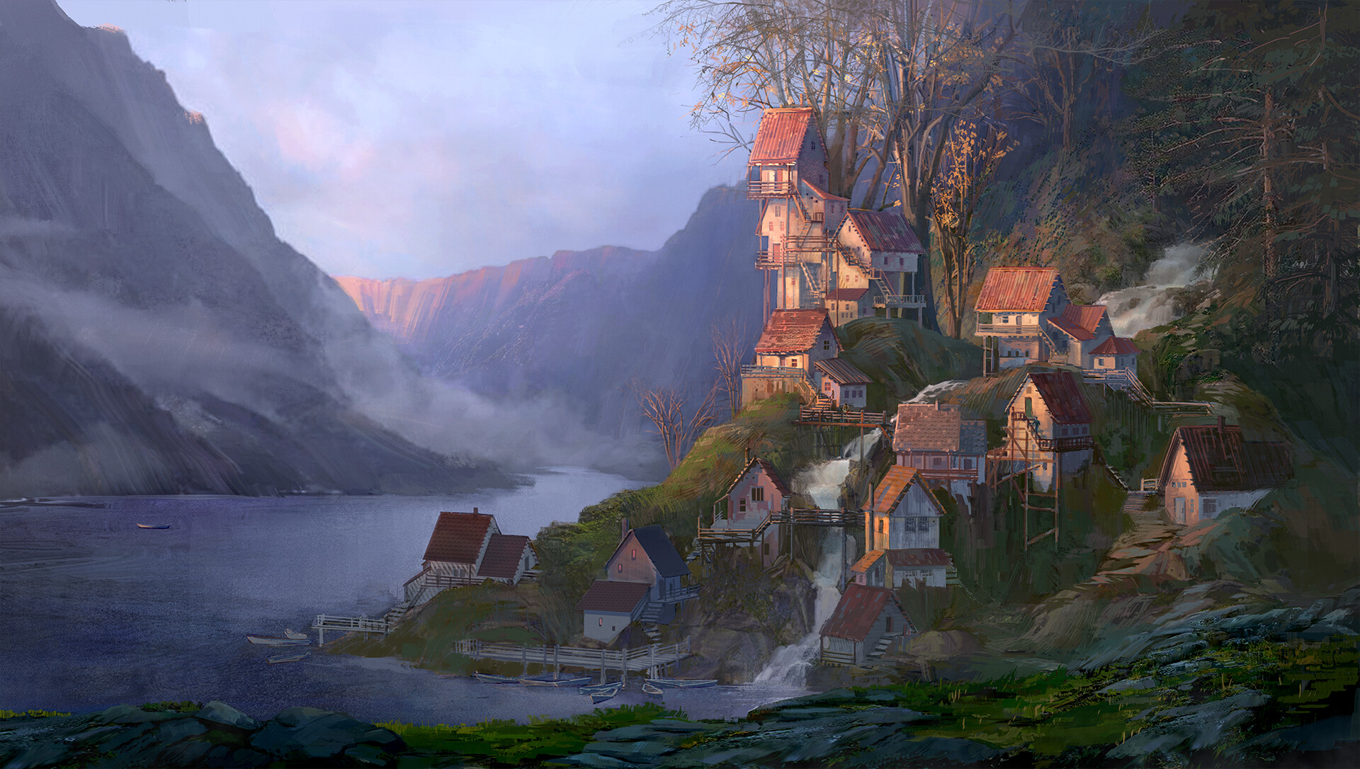 ArtStation - Village