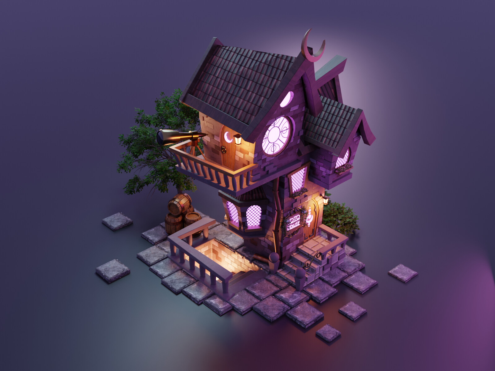 ArtStation - Wizard's House