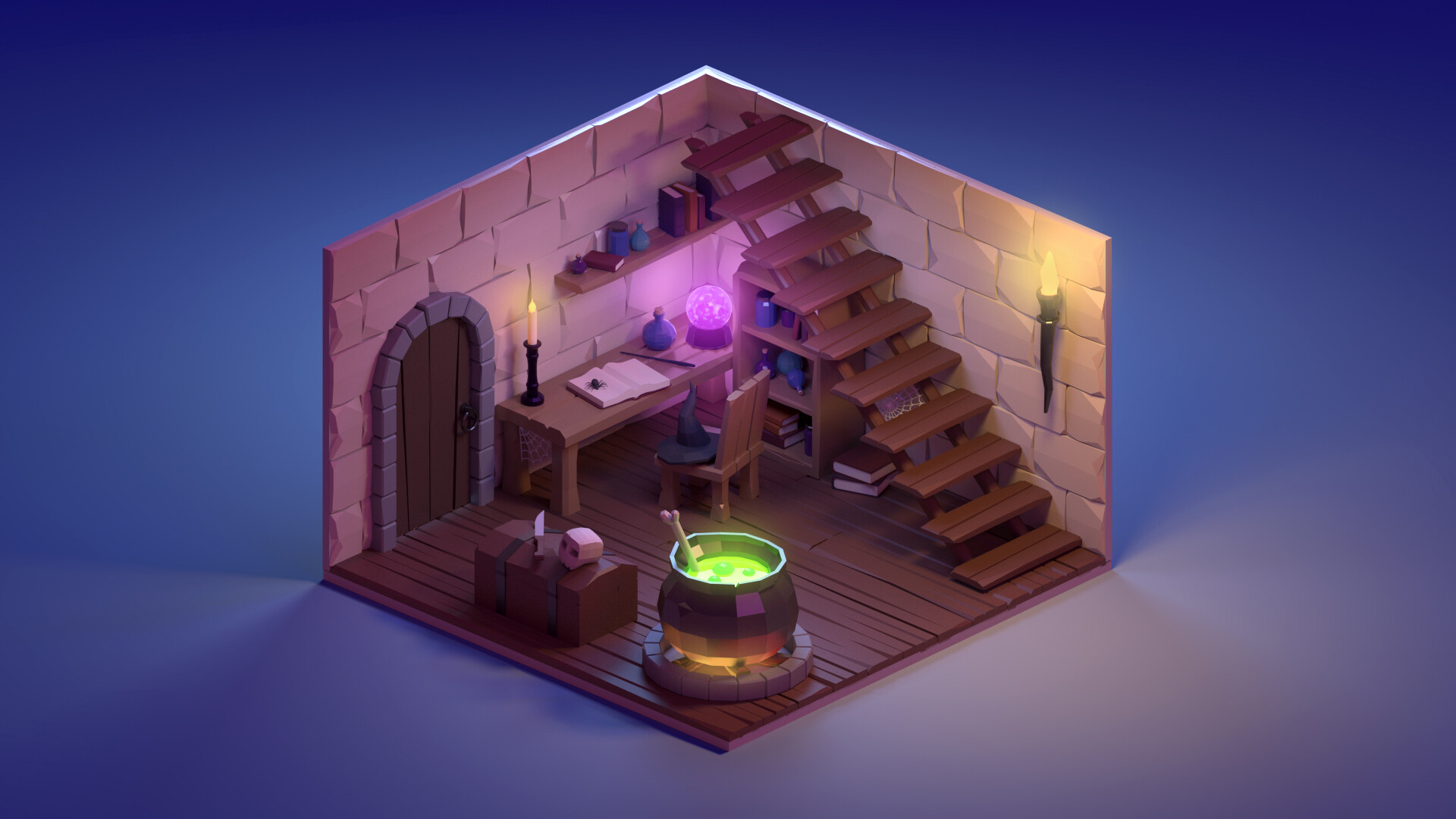 ArtStation - Witch Lair
