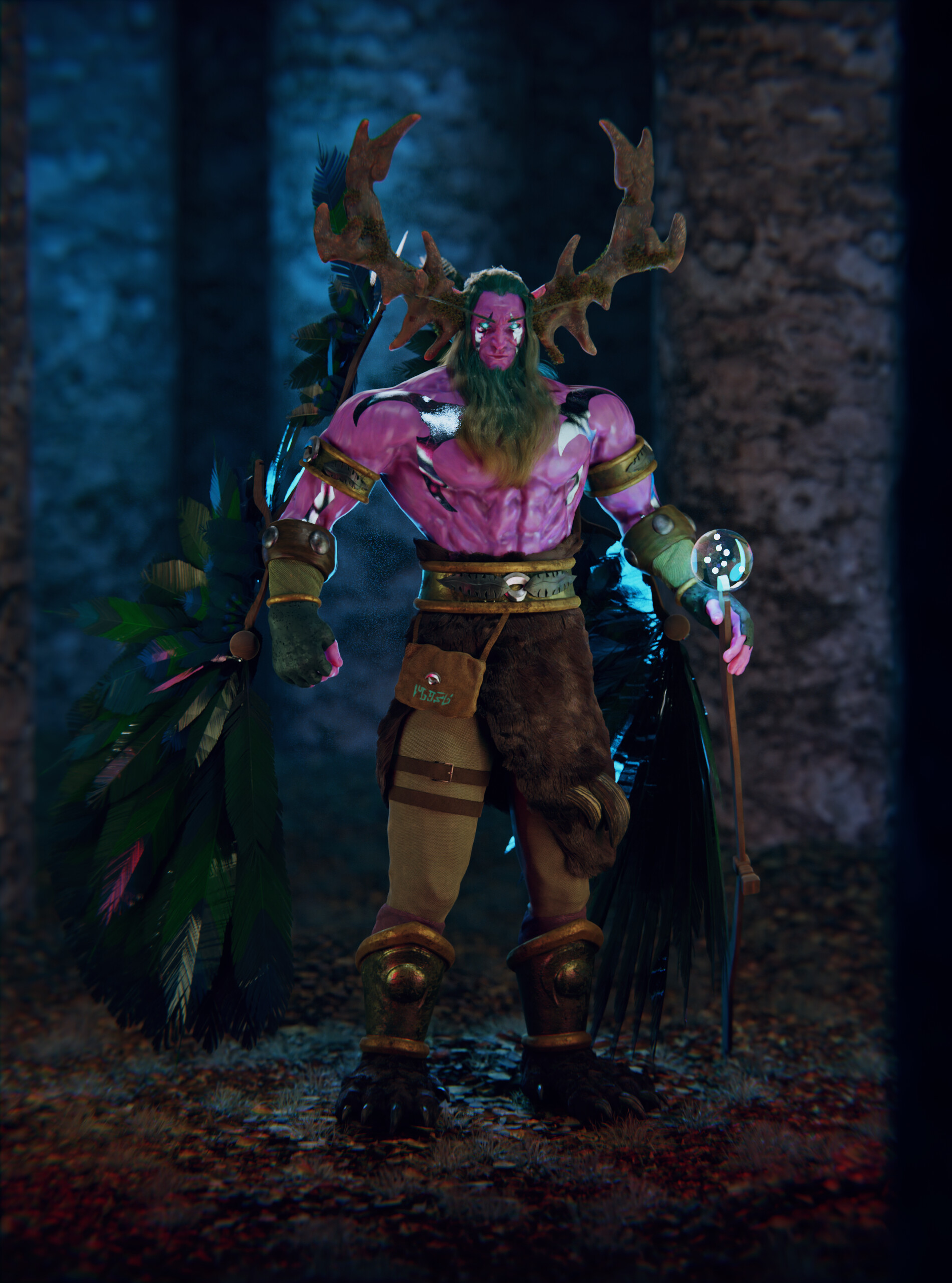 ArtStation - Malfurion Stormrage fan art