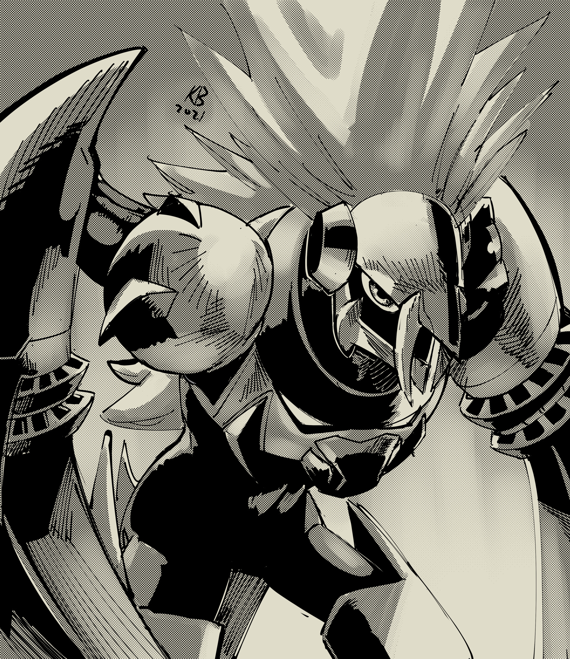 ArtStation - Megatober 2021 #18 Beastman.exe