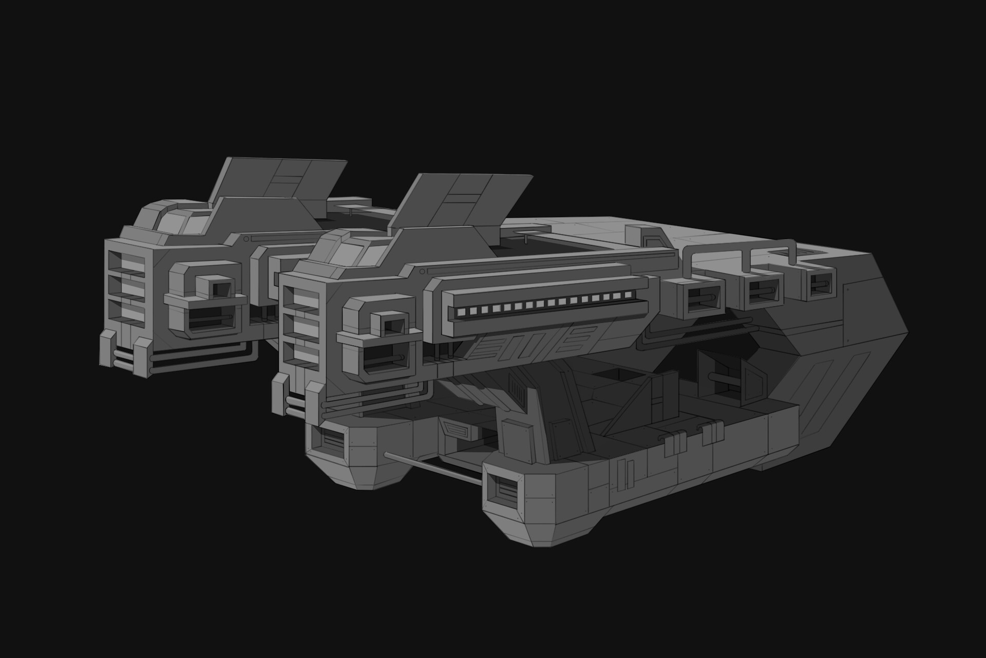 ArtStation - SPACESHIP DESIGN
