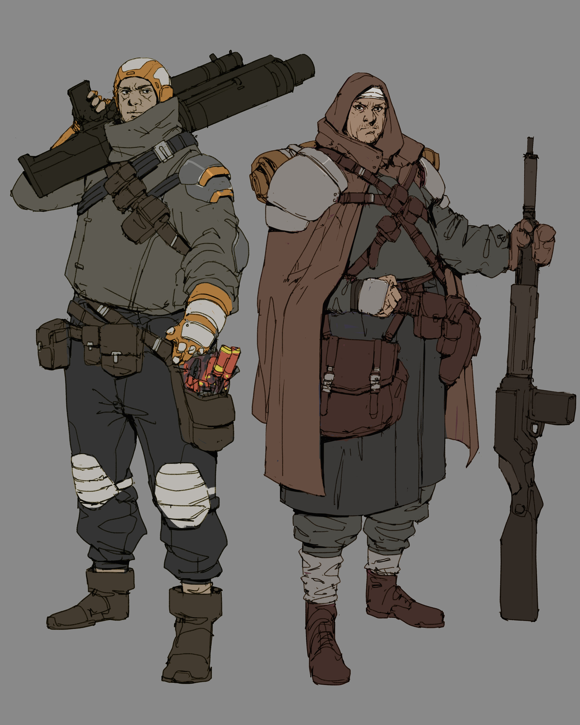 ArtStation - Character Designs Sketches