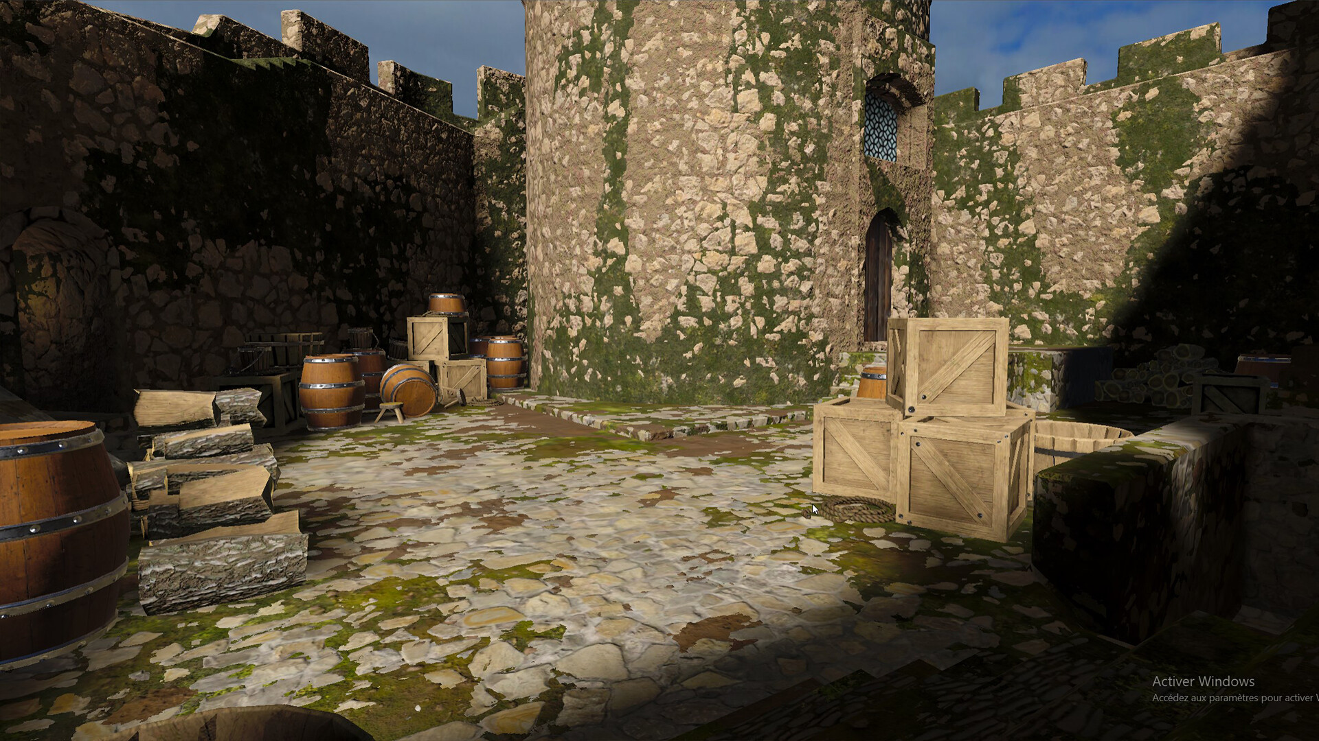 ArtStation - Medieval Scene