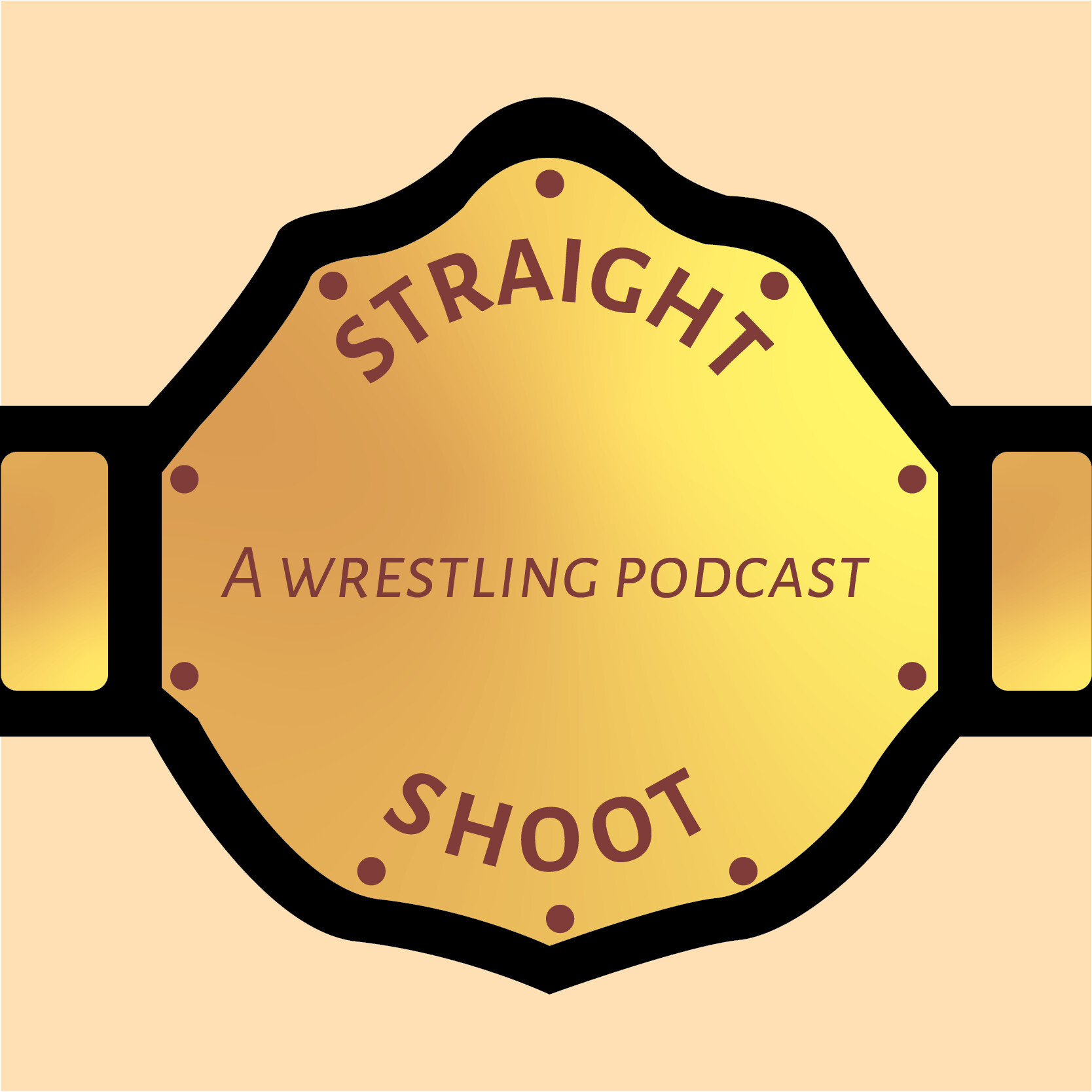 ArtStation - Straight Shoot: A Wrestling Podcast Branding & Assets