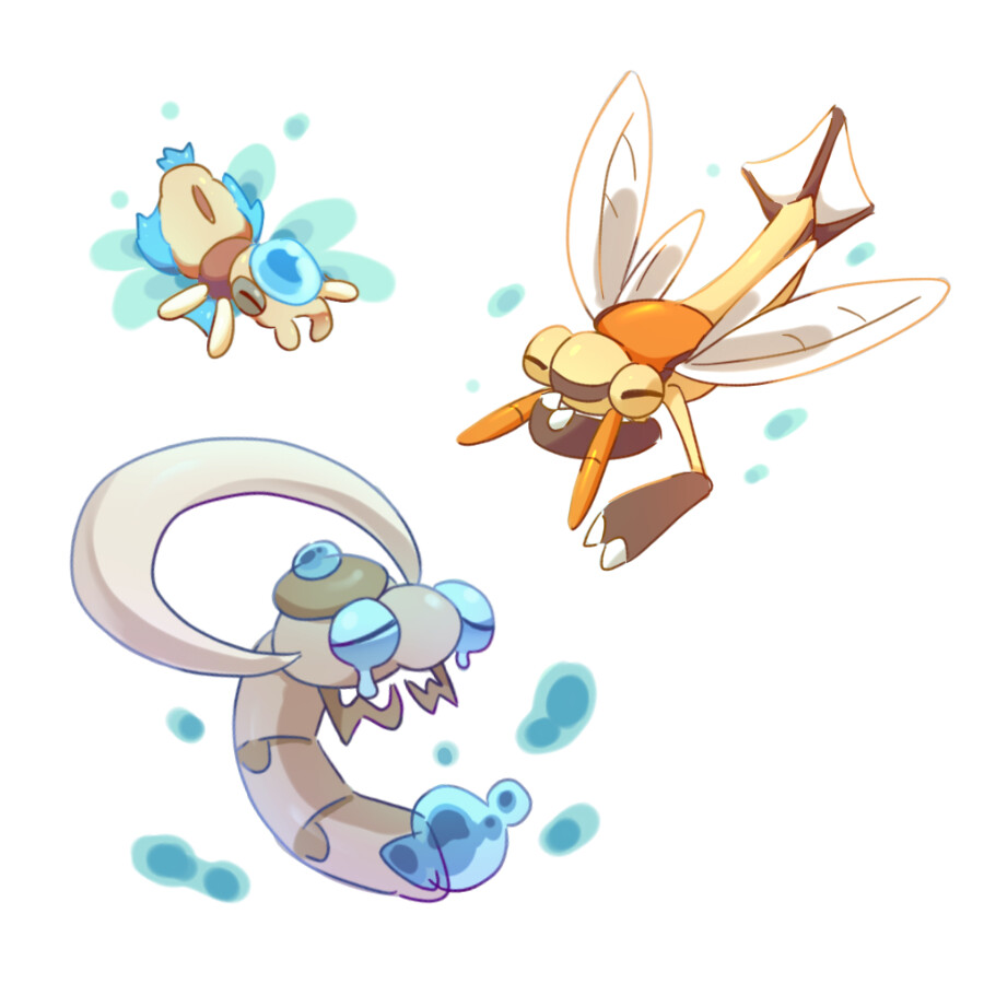 ArtStation - Mayfly fakemon
